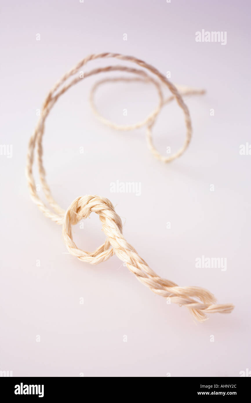Cord knot hi-res stock photography and images - Alamy