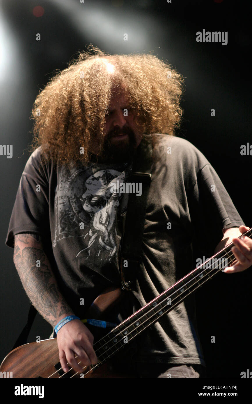 Shane Embury, bassist, Napalm Death, Grindcore Heavy Metal band, from ...