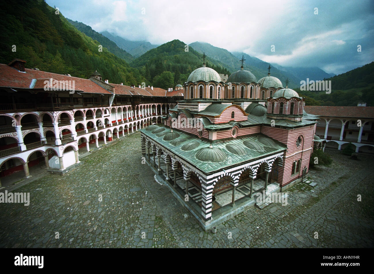 The Rila Monastery (Rilski Manastir), Bulgaria Stock Photo - Alamy