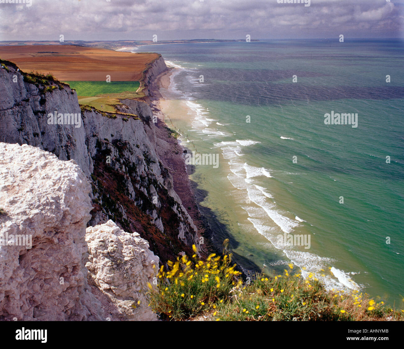 Plage de cap blanc nez hi-res stock photography and images - Alamy