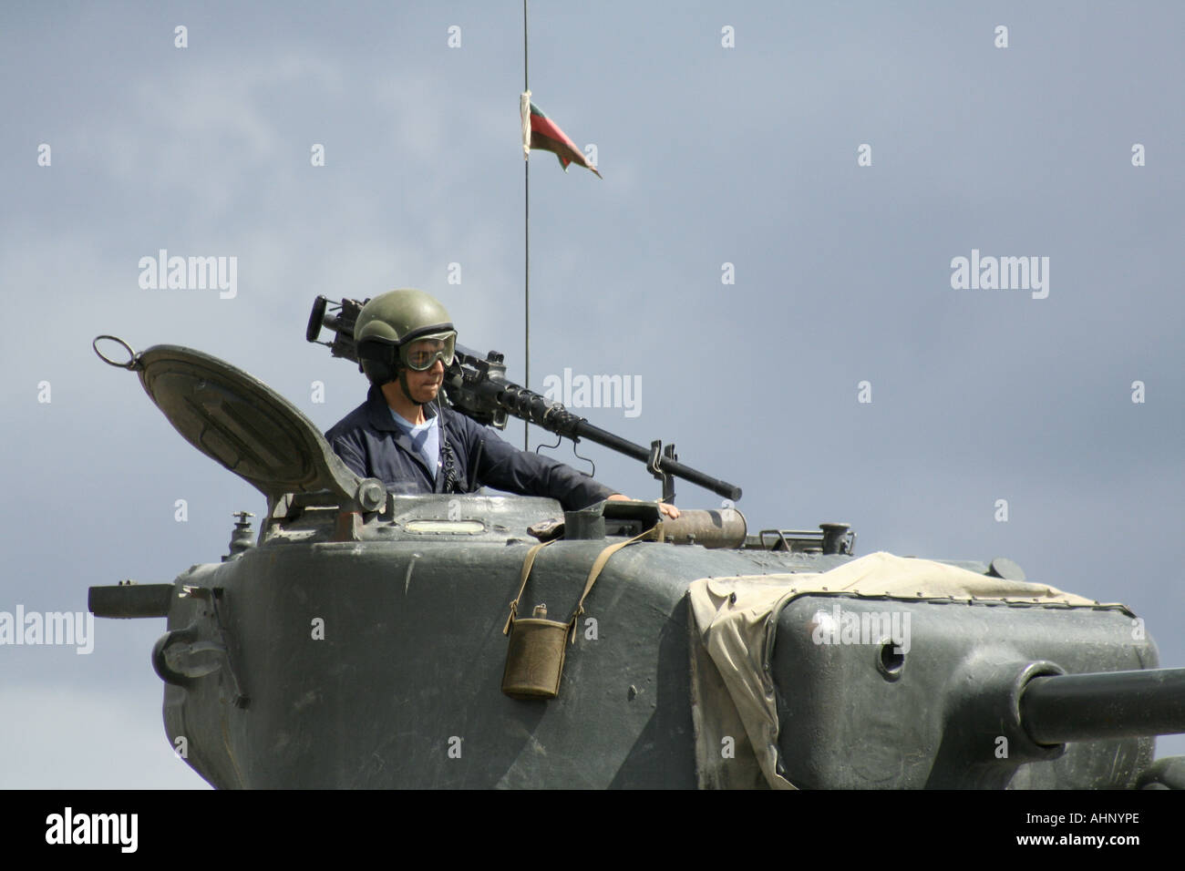Tank driver commander hi-res stock photography and images - Alamy