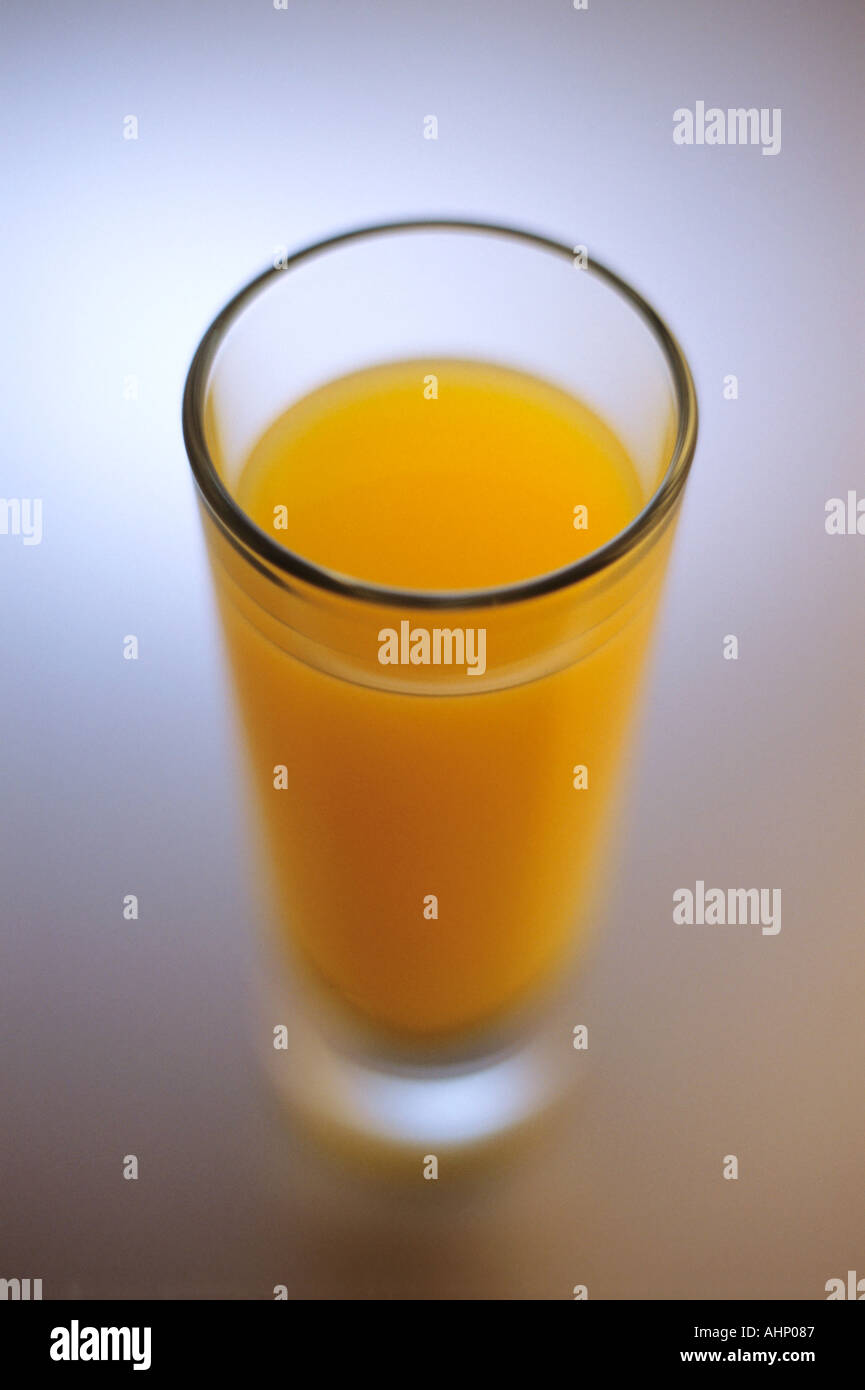 glass of orange juice Stock Photo - Alamy