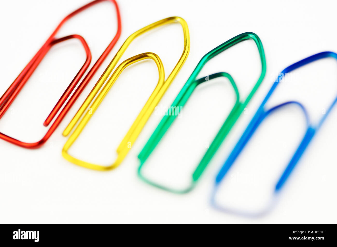 Paper Clips Attachment Concepts Stock Photo - Alamy
