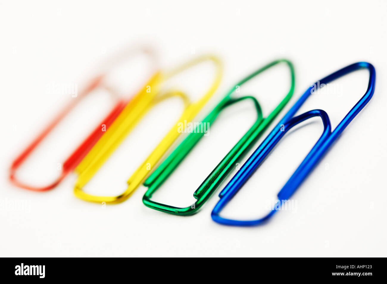 Paper Clips Attachment Concept Stock Photo - Alamy