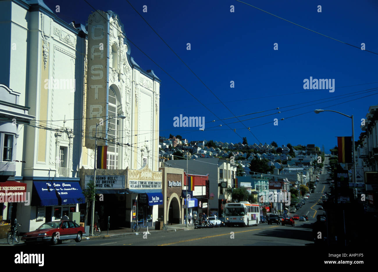 Castro street hi-res stock photography and images - Alamy
