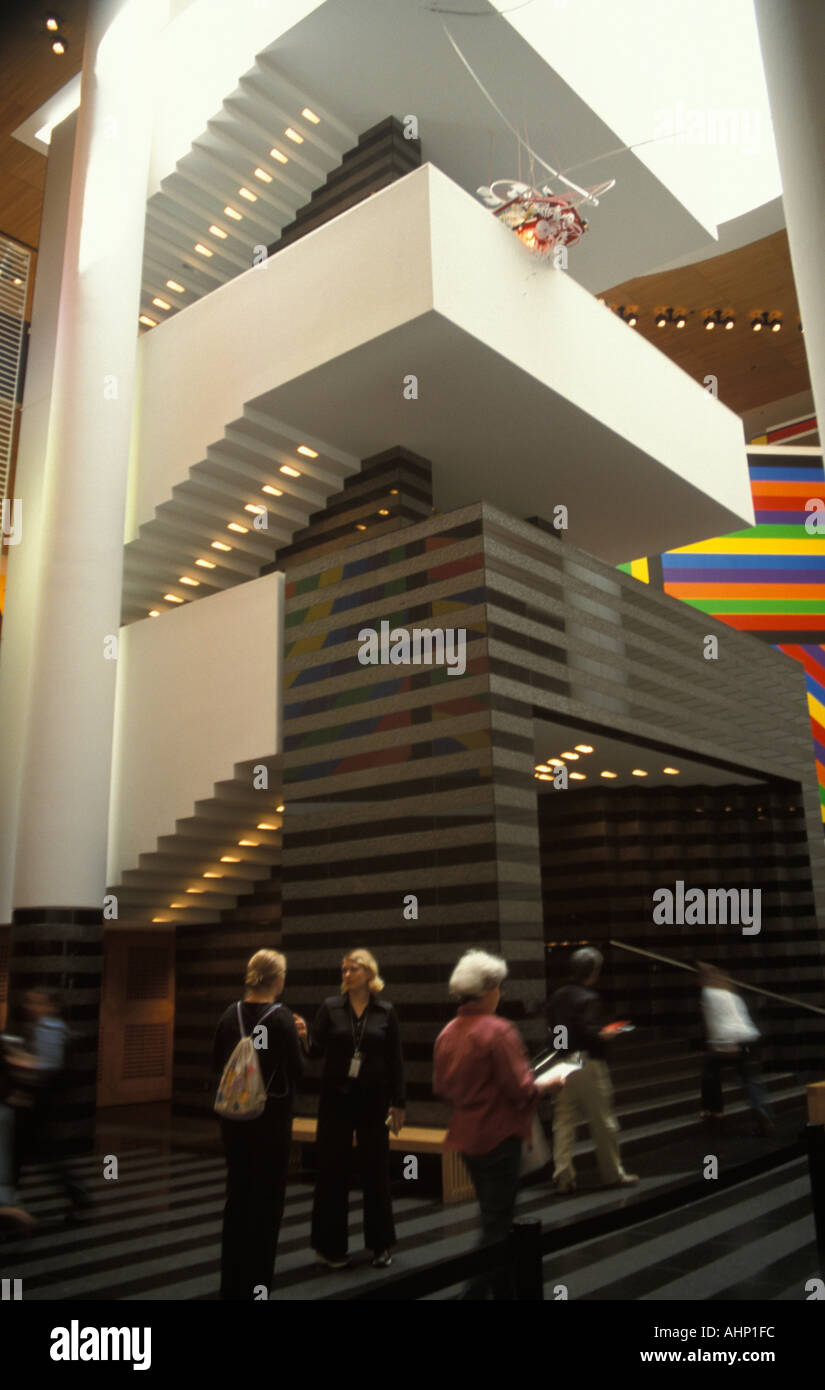 San Francisco MOMA Museum of Modern Art interior Stock Photo - Alamy