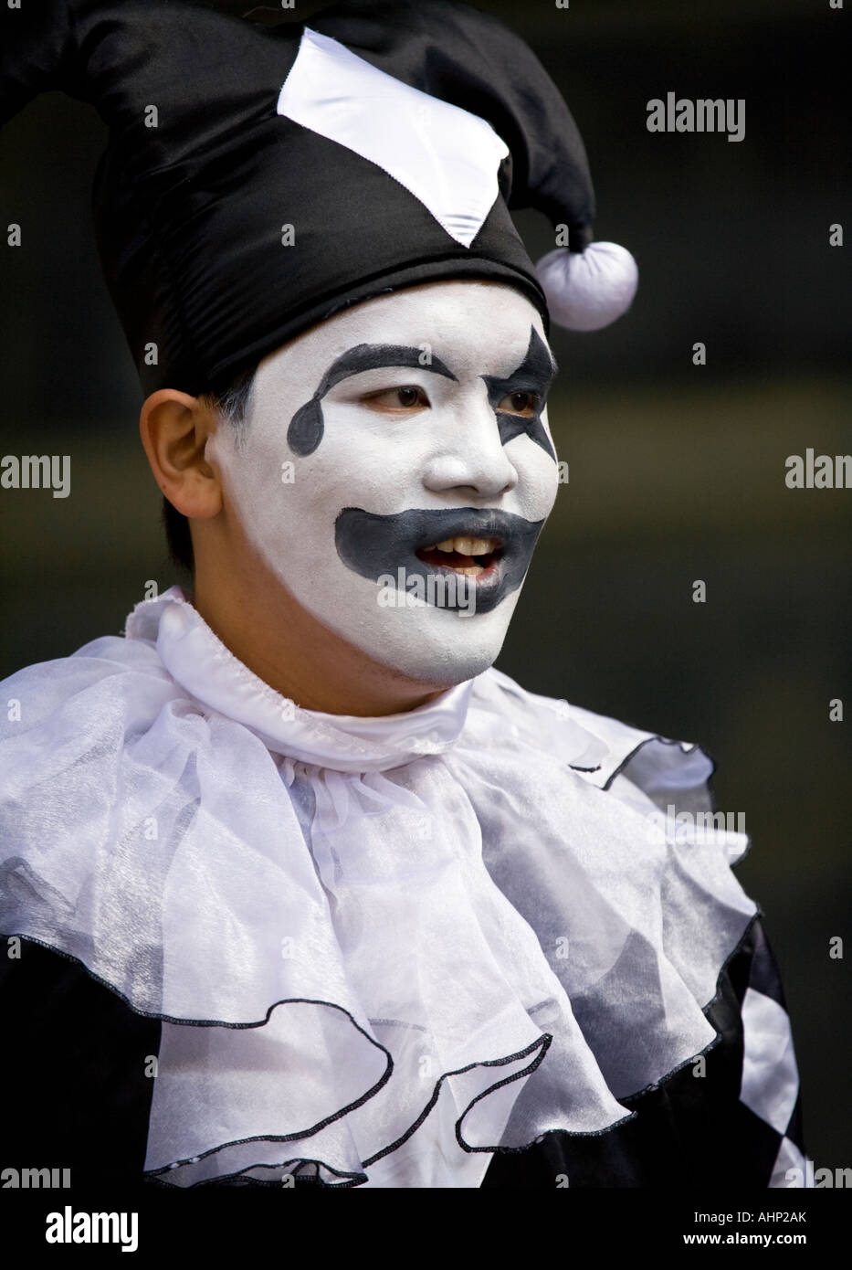 Jester clown entertainer hi-res stock photography and images - Alamy