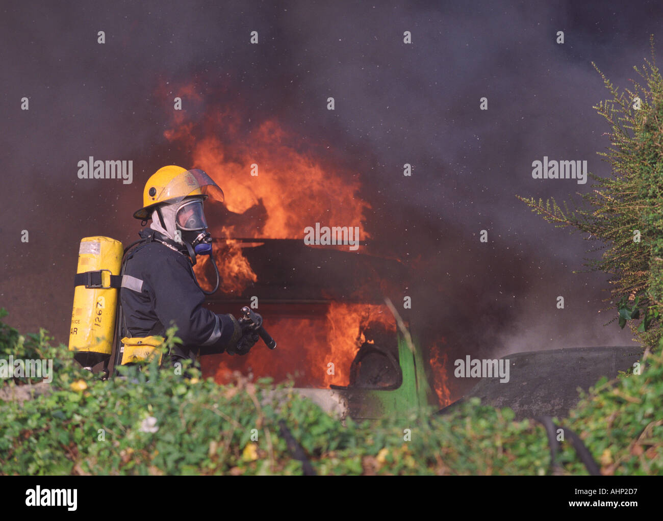 Using fire hose reel hi-res stock photography and images - Alamy