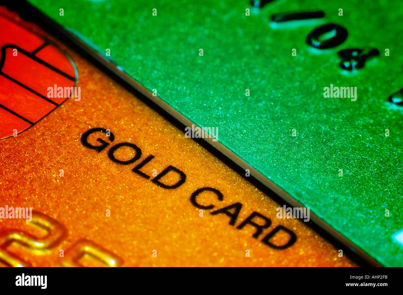 Gold credit card and close up hi-res stock photography and images - Alamy
