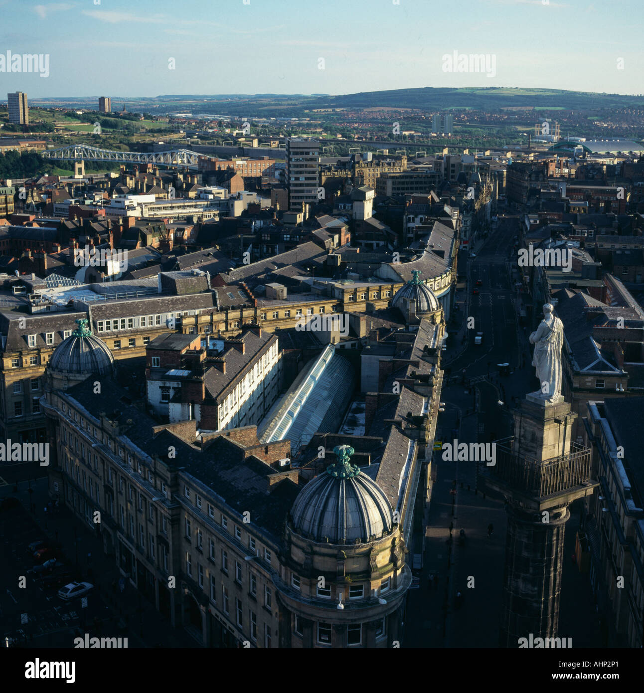 Newcastle housing aerial hi-res stock photography and images - Alamy
