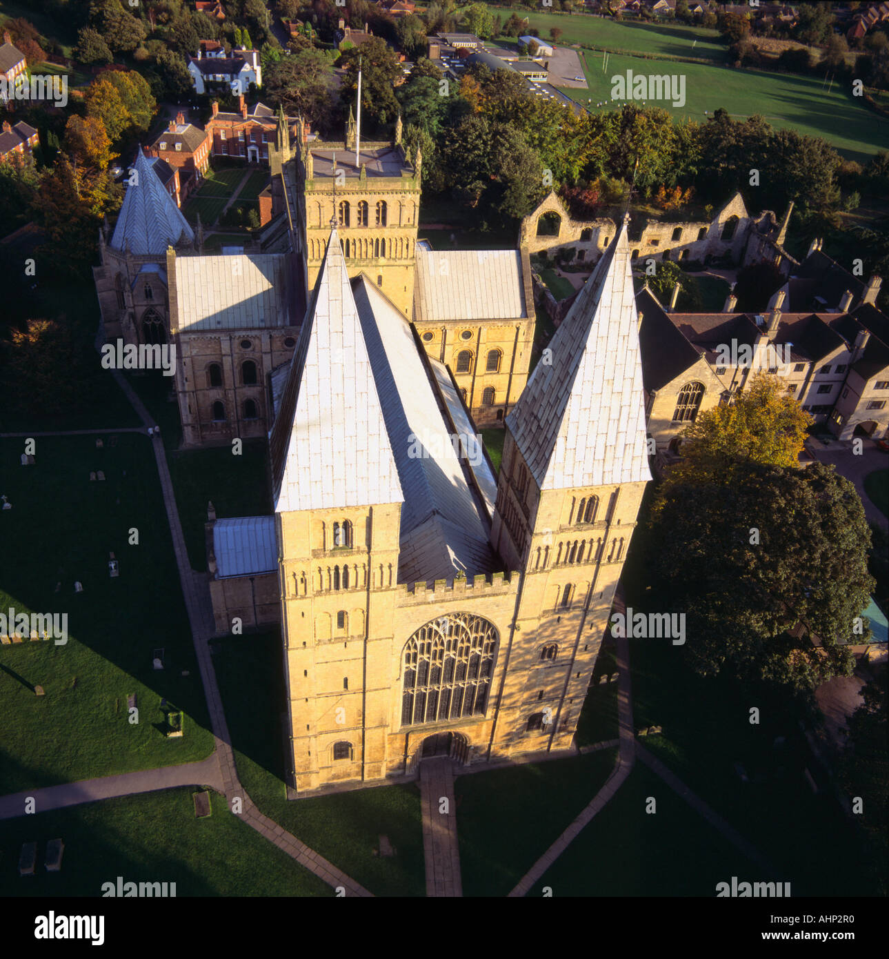 Nottinghamshire aerial hi-res stock photography and images - Alamy