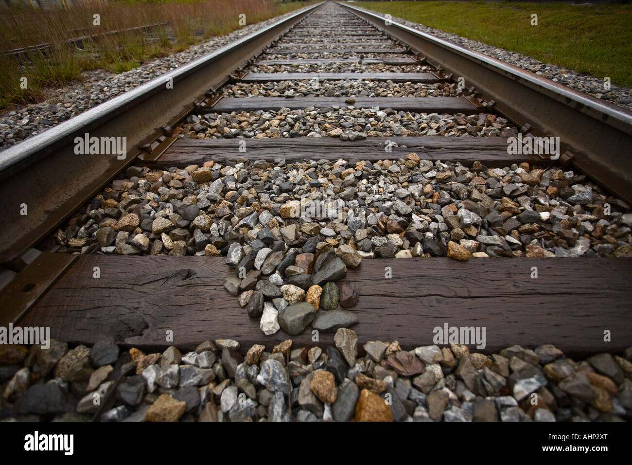 Train Tracks to heaven Stock Photo - Alamy