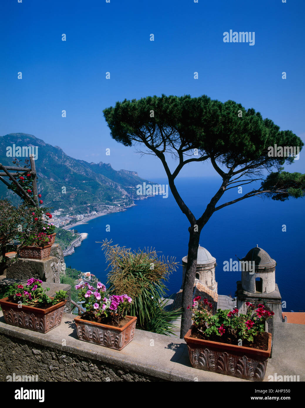 Amalfi Coast at Ravello Campania Italy Stock Photo - Alamy