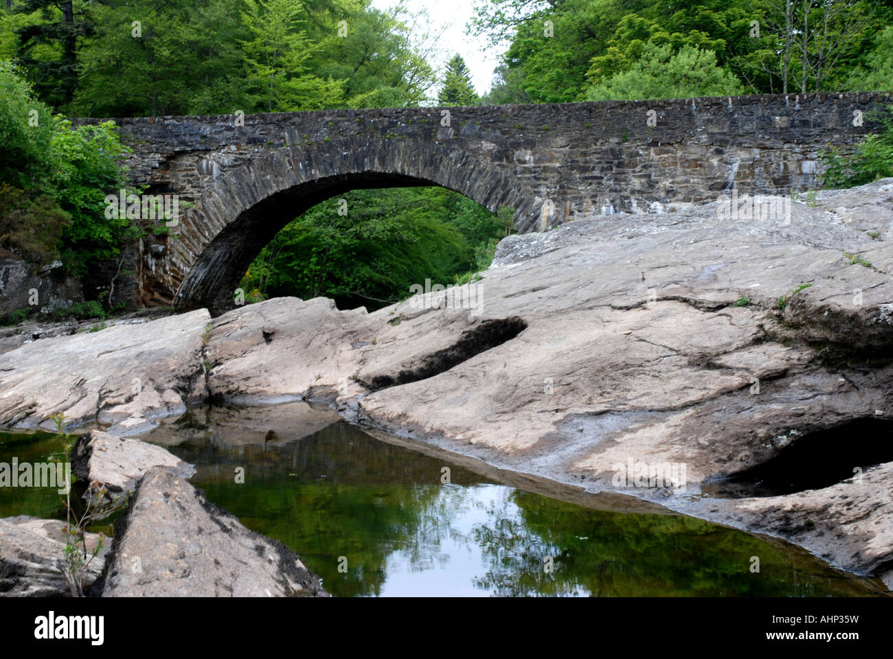 Bridge of dochart hi-res stock photography and images - Alamy