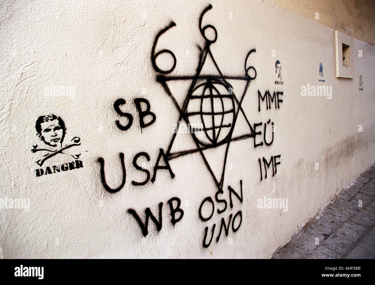 Graffiti in Vienna Austria Stock Photo - Alamy