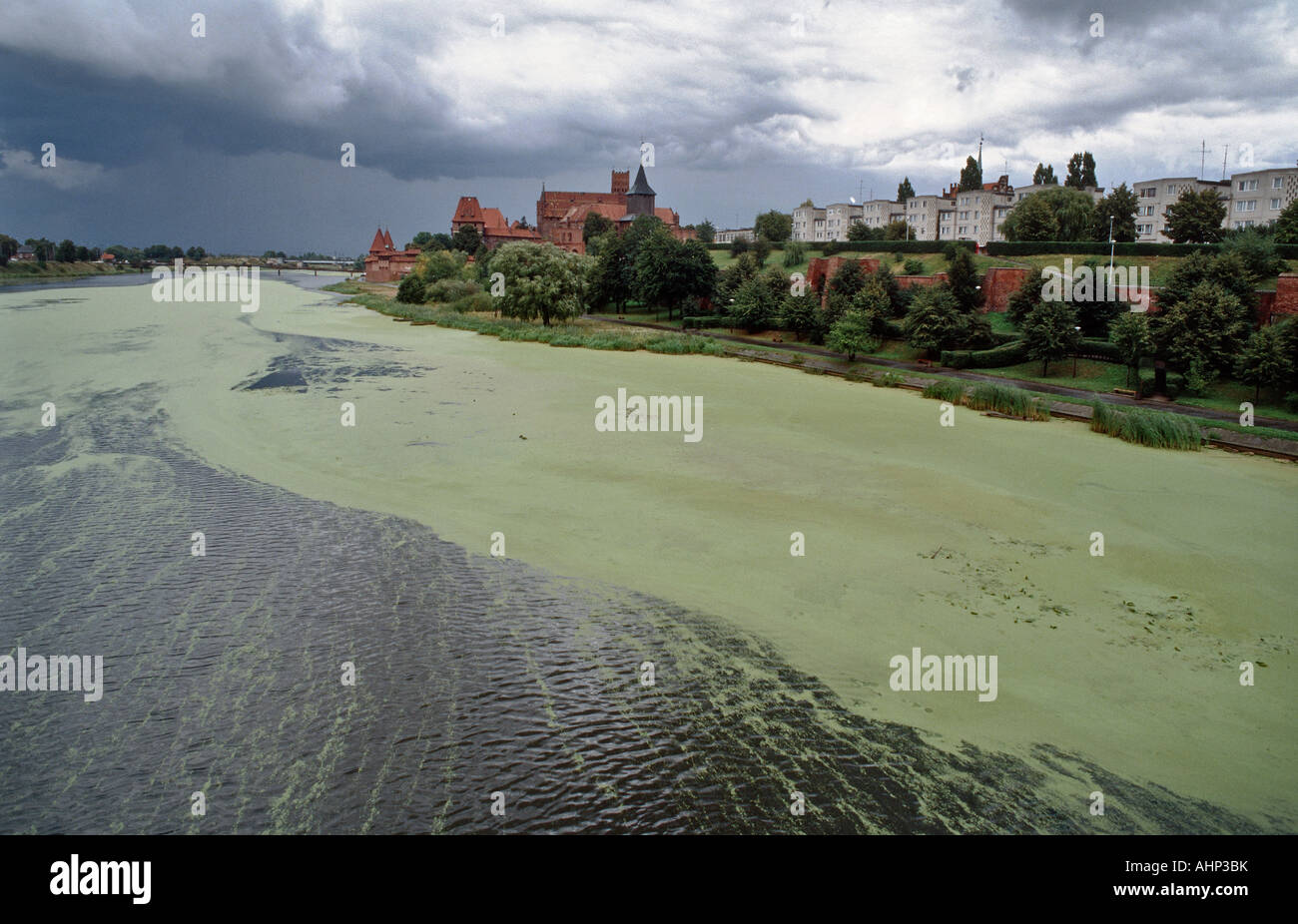 Malbork castle on nogat hi-res stock photography and images - Alamy