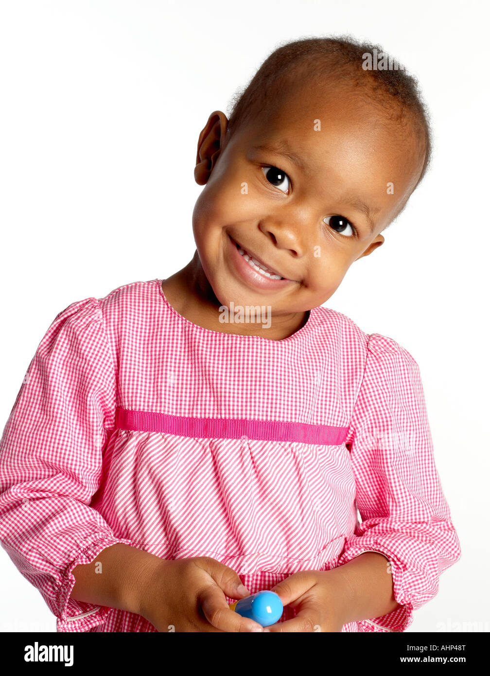 Girl 3-5 child children Young girl child smile smiling African American ...