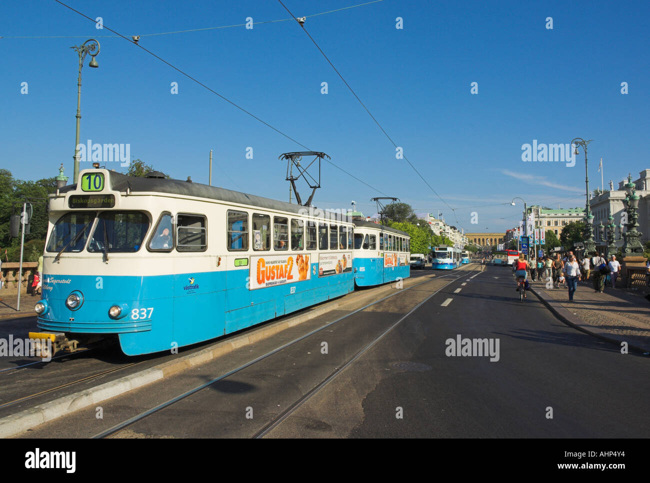 goteborg Gothenburg trams in the city centre Sweden EU Europe Stock ...
