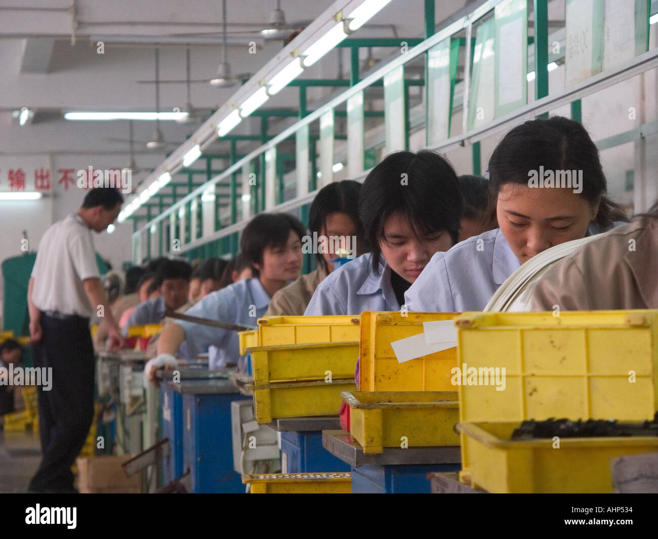 Working in China Stock Photo - Alamy
