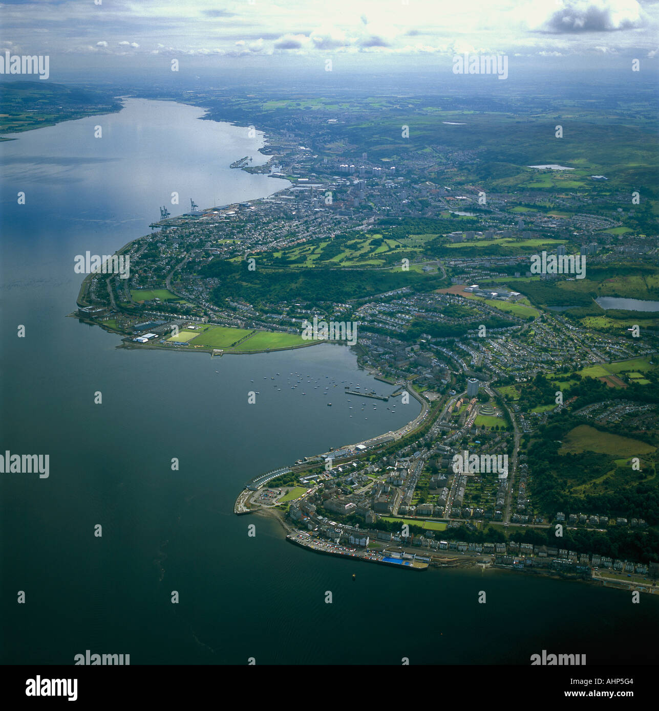 Gourock and river clyde estuary hi-res stock photography and images - Alamy