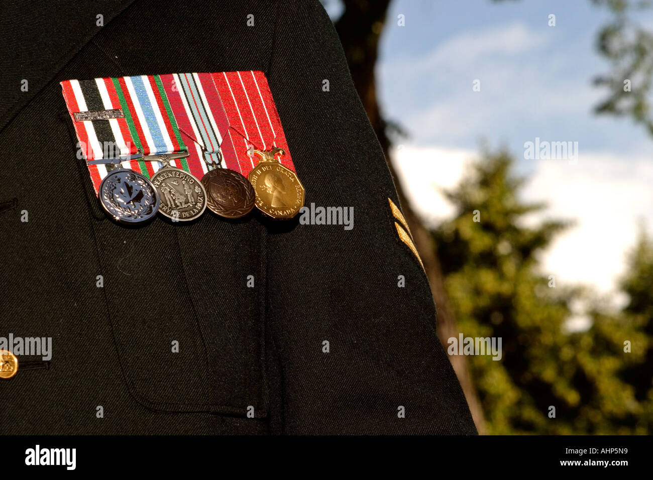 close up of medals on soldier Stock Photo - Alamy