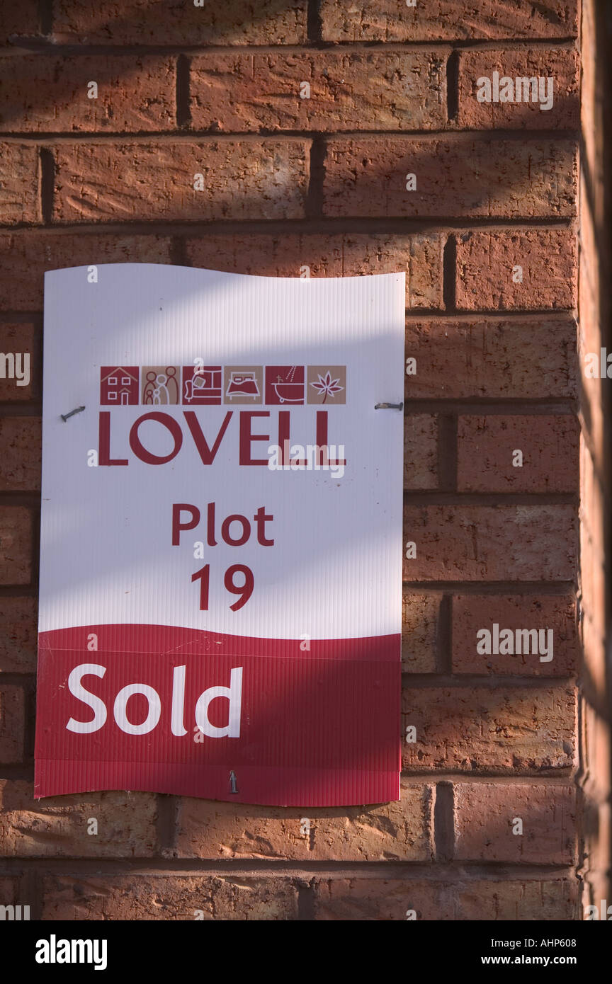 House building plot hi-res stock photography and images - Alamy