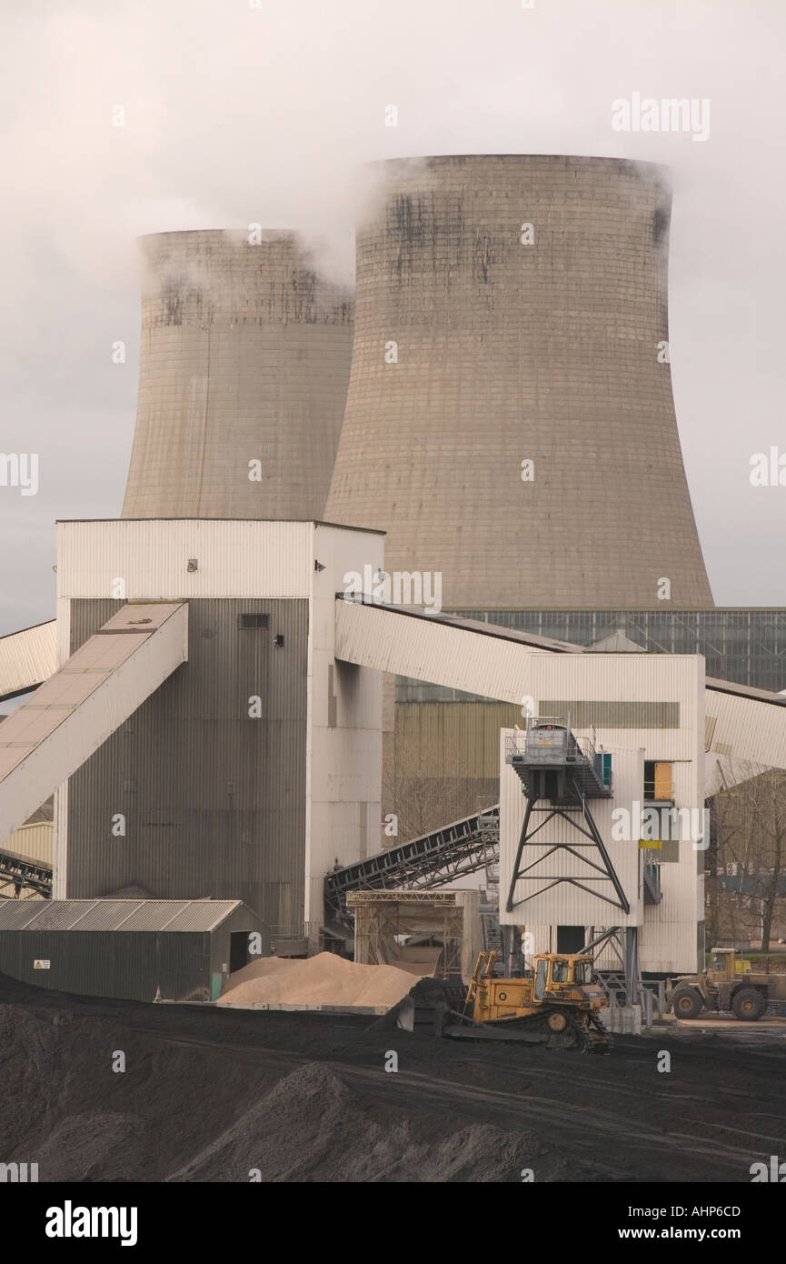 a coal fired power station in nottinghamshire Stock Photo - Alamy