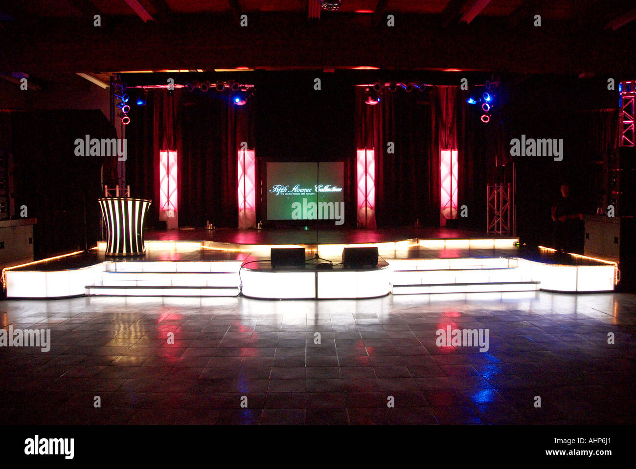 stage set up for awards night Stock Photo - Alamy