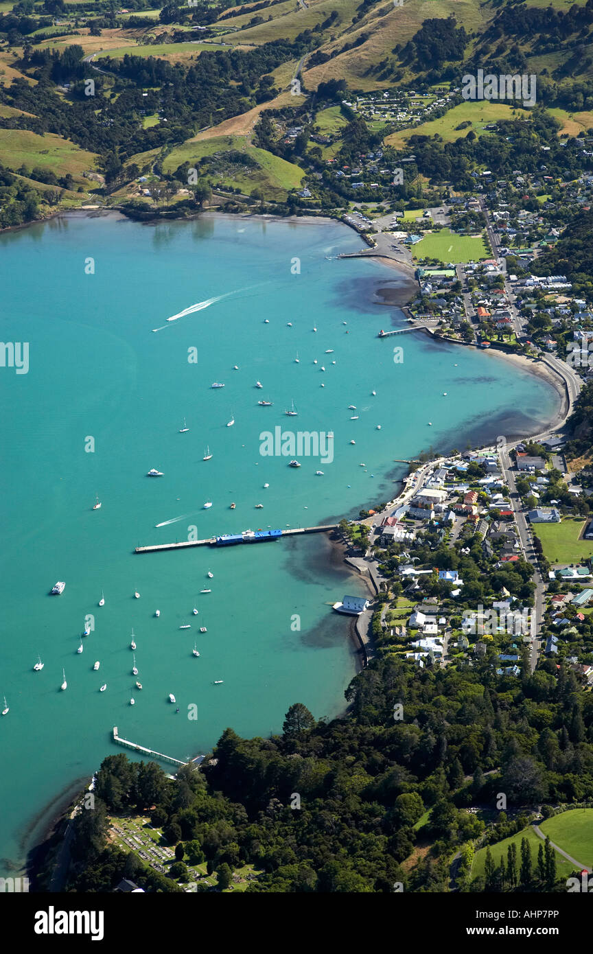 Akaroa Akaroa Harbour Banks Peninsula Canterbury South Island New ...