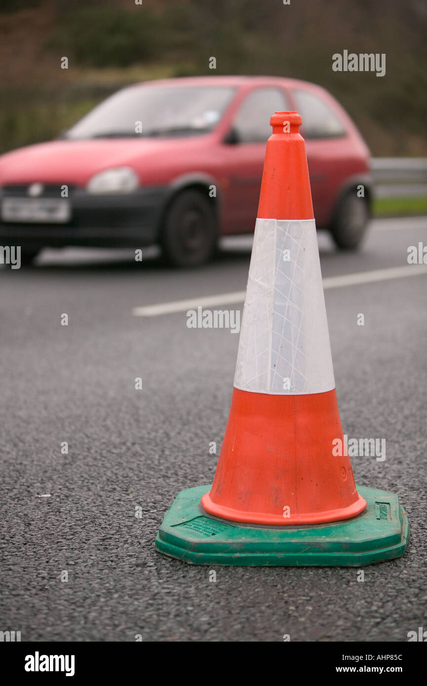 Trafic cones hi-res stock photography and images - Alamy