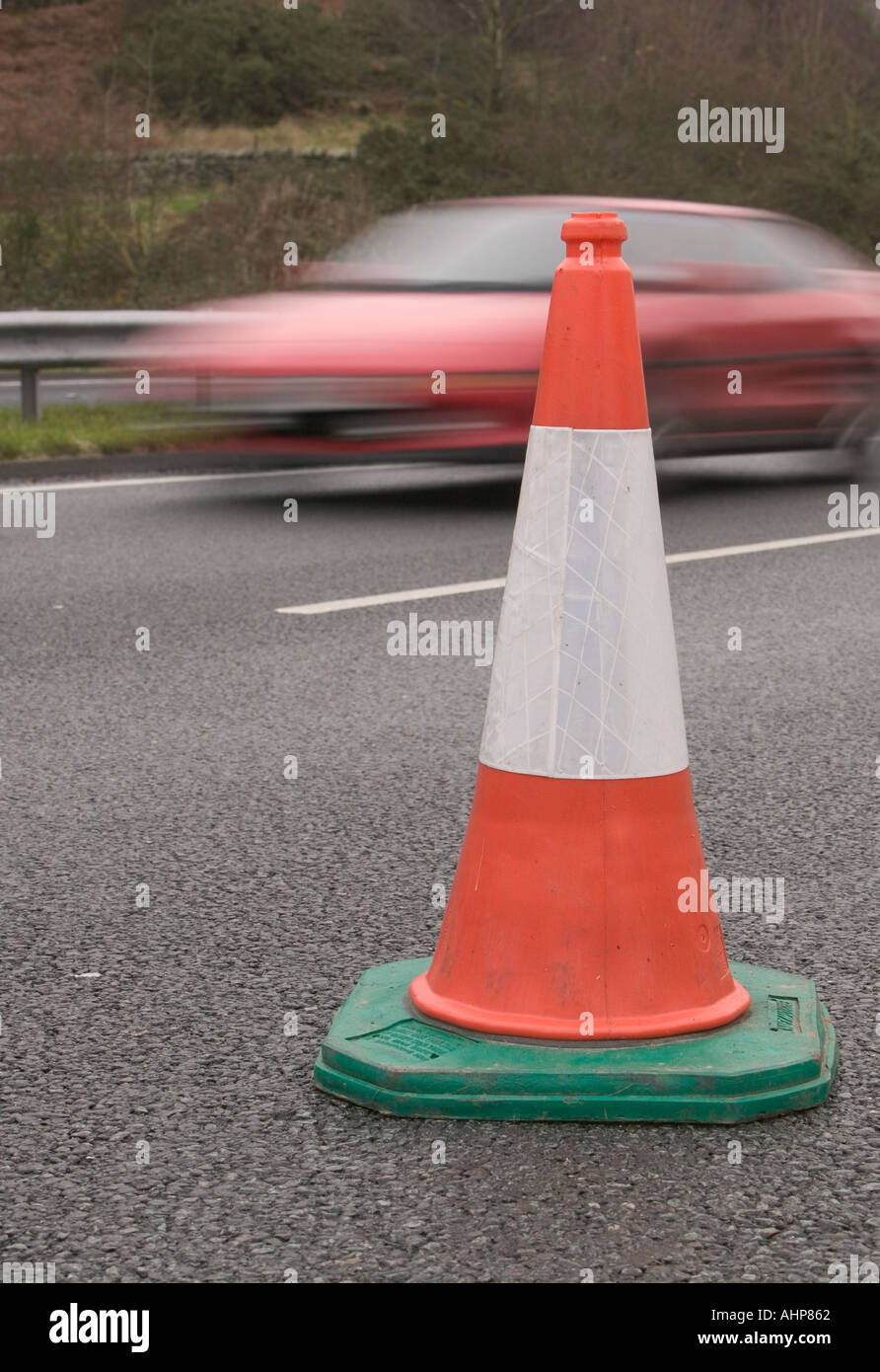 Traffic Cones Car High Resolution Stock Photography and Images - Alamy