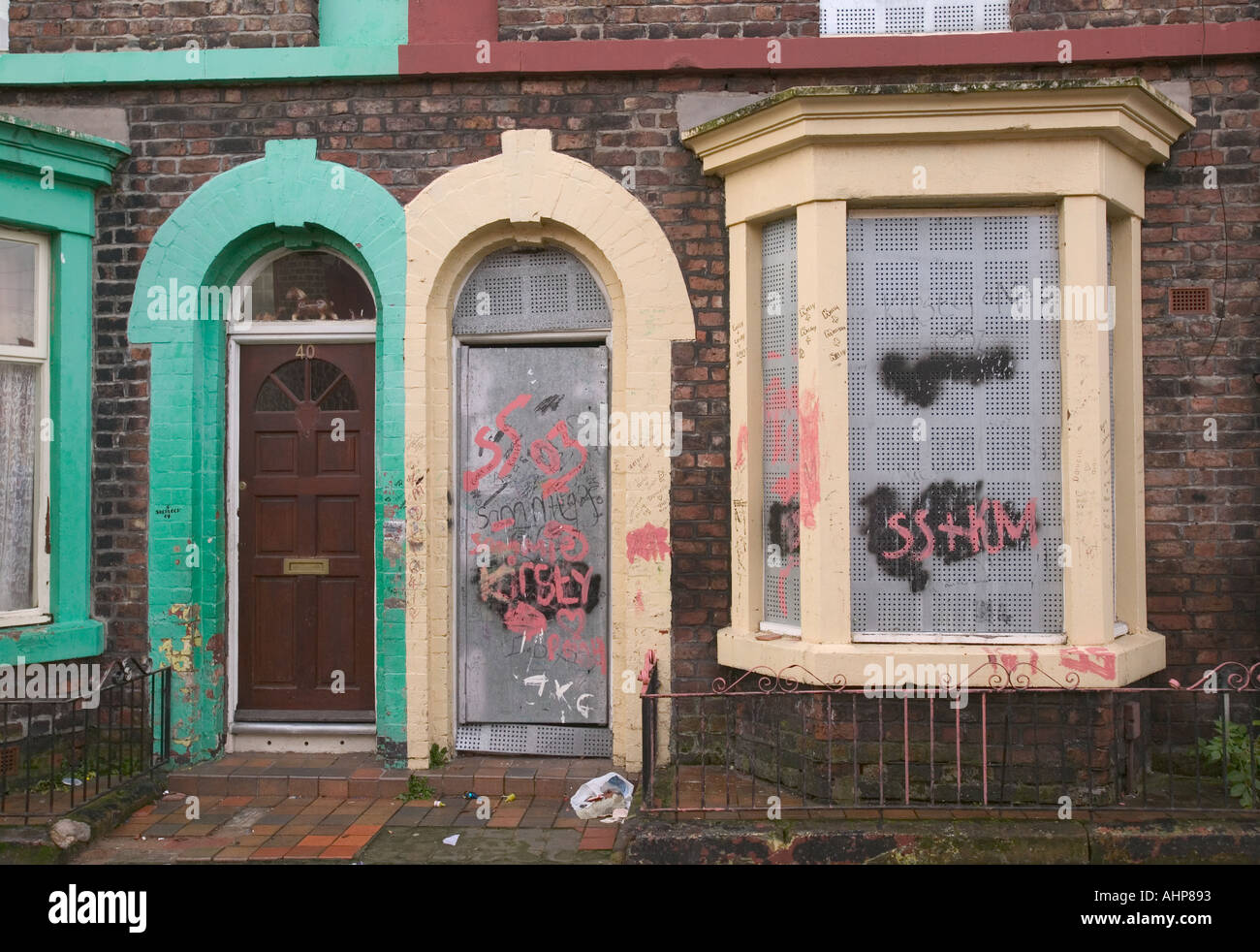 Liverpool slums hi-res stock photography and images - Alamy