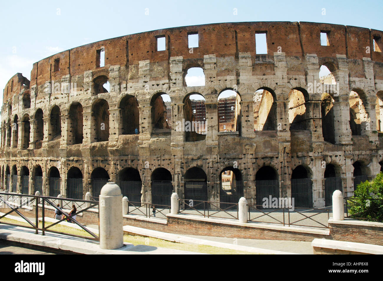Exterior view of the Colosseum, Rome Stock Photo - Alamy