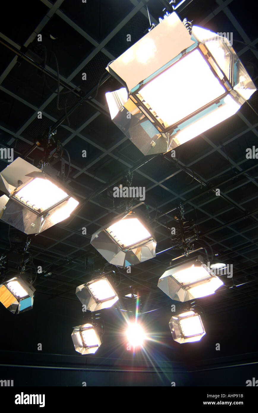 Lighting at Doshisha University TV studio Kodo Japan Stock Photo - Alamy