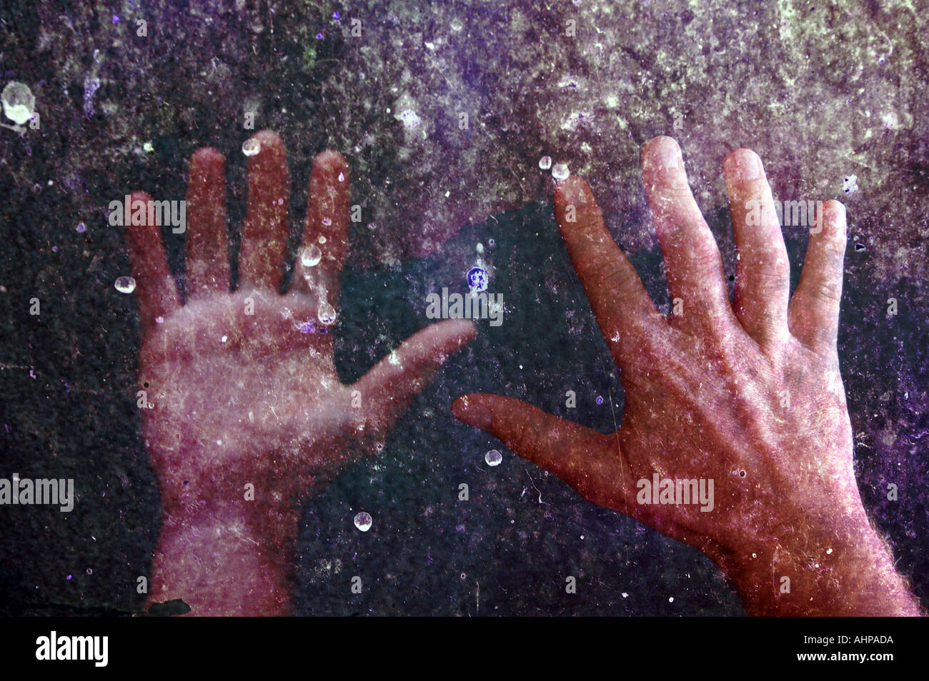 Two Hands Collage with textures Stock Photo - Alamy