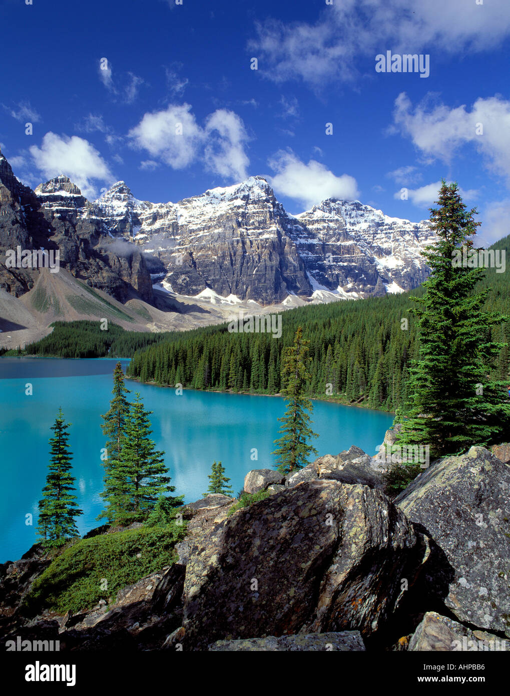 Canada alberta banff forest mountains hi-res stock photography and ...