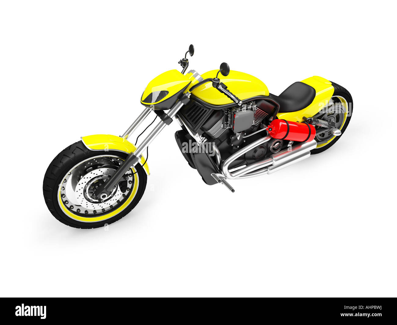 isolated moto on a white background Stock Photo - Alamy