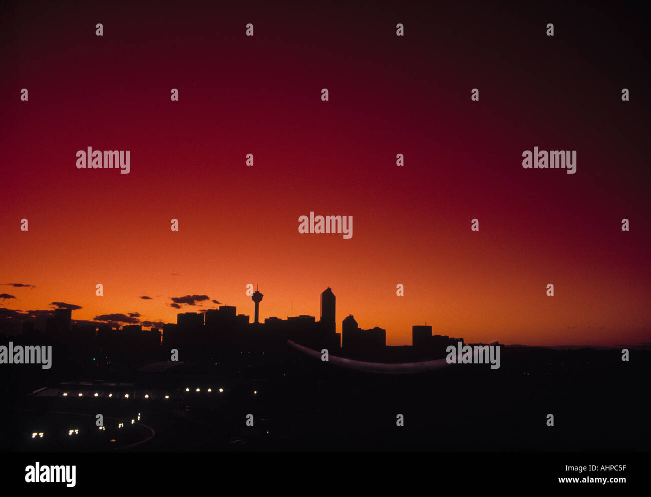 cityscape Calgary Alberta Canada Stock Photo - Alamy