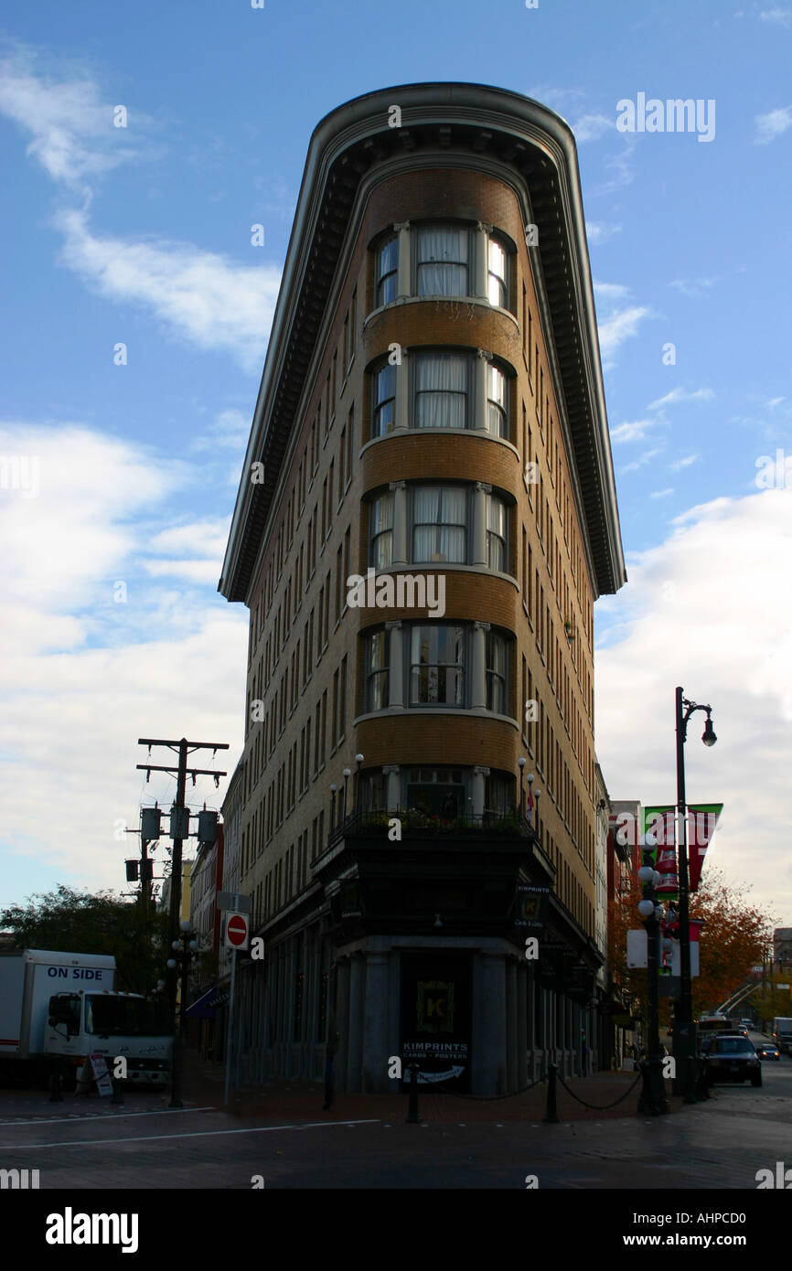Vertical Office building in downtown Vancouver British Columbia Canada ...