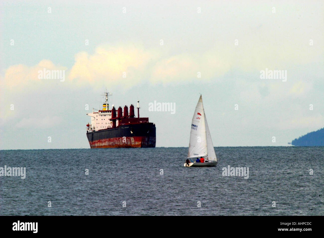 Horizontal Ships and sailboats Stock Photo - Alamy