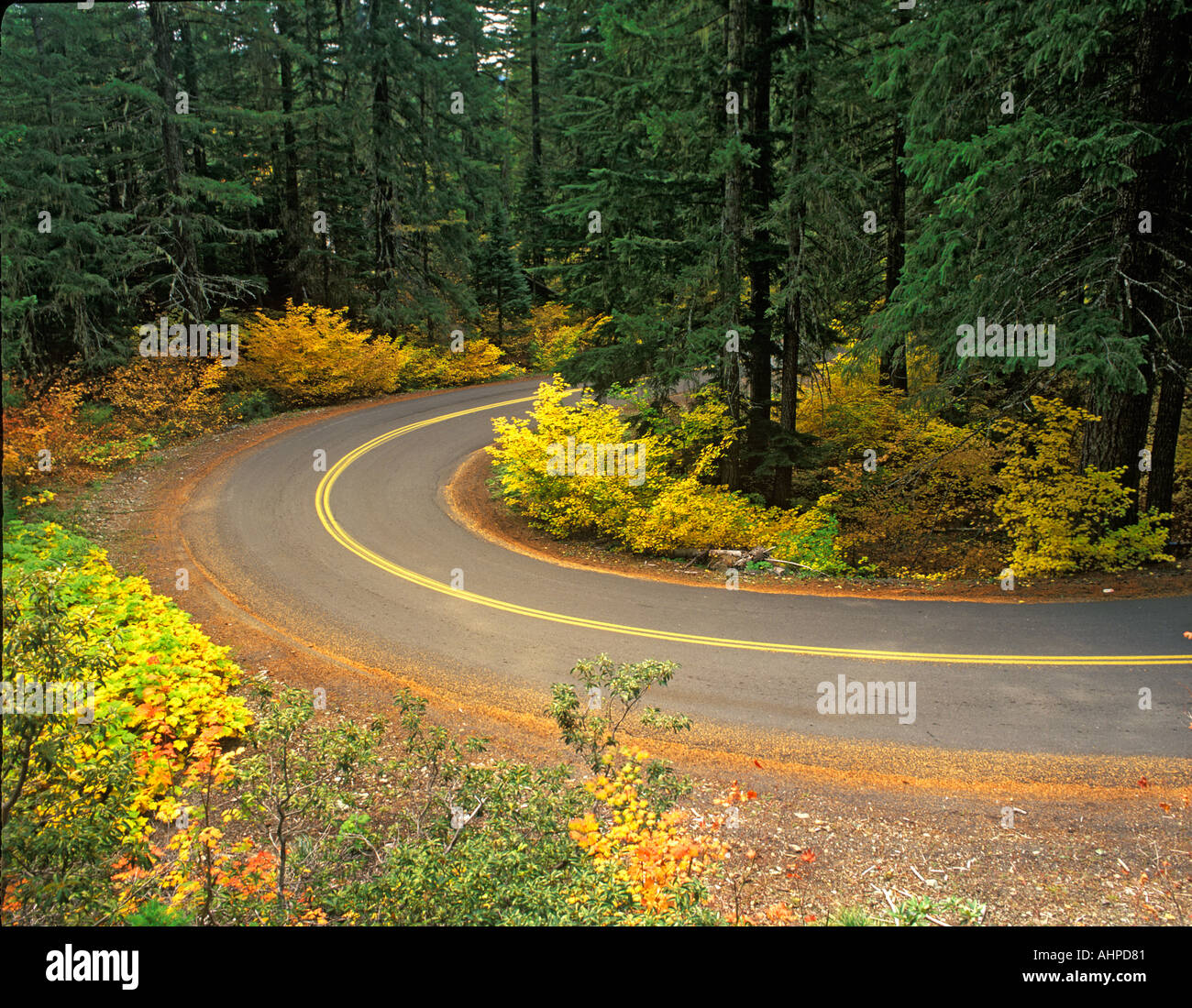 Old cascade highway hi-res stock photography and images - Alamy