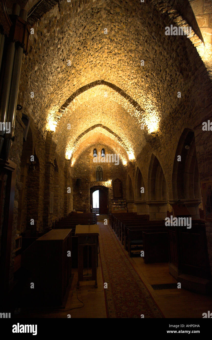 Jersey ,Channel Islands UK St Brelade's Parish Church & Fisherman's ...