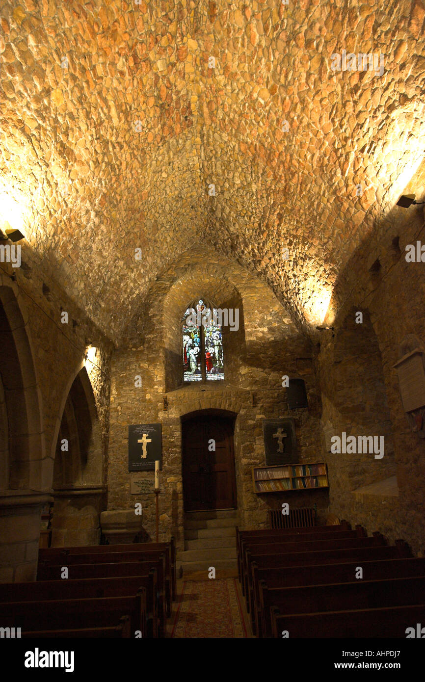 Jersey ,Channel Islands UK St Brelade's Parish Church & Fisherman's ...