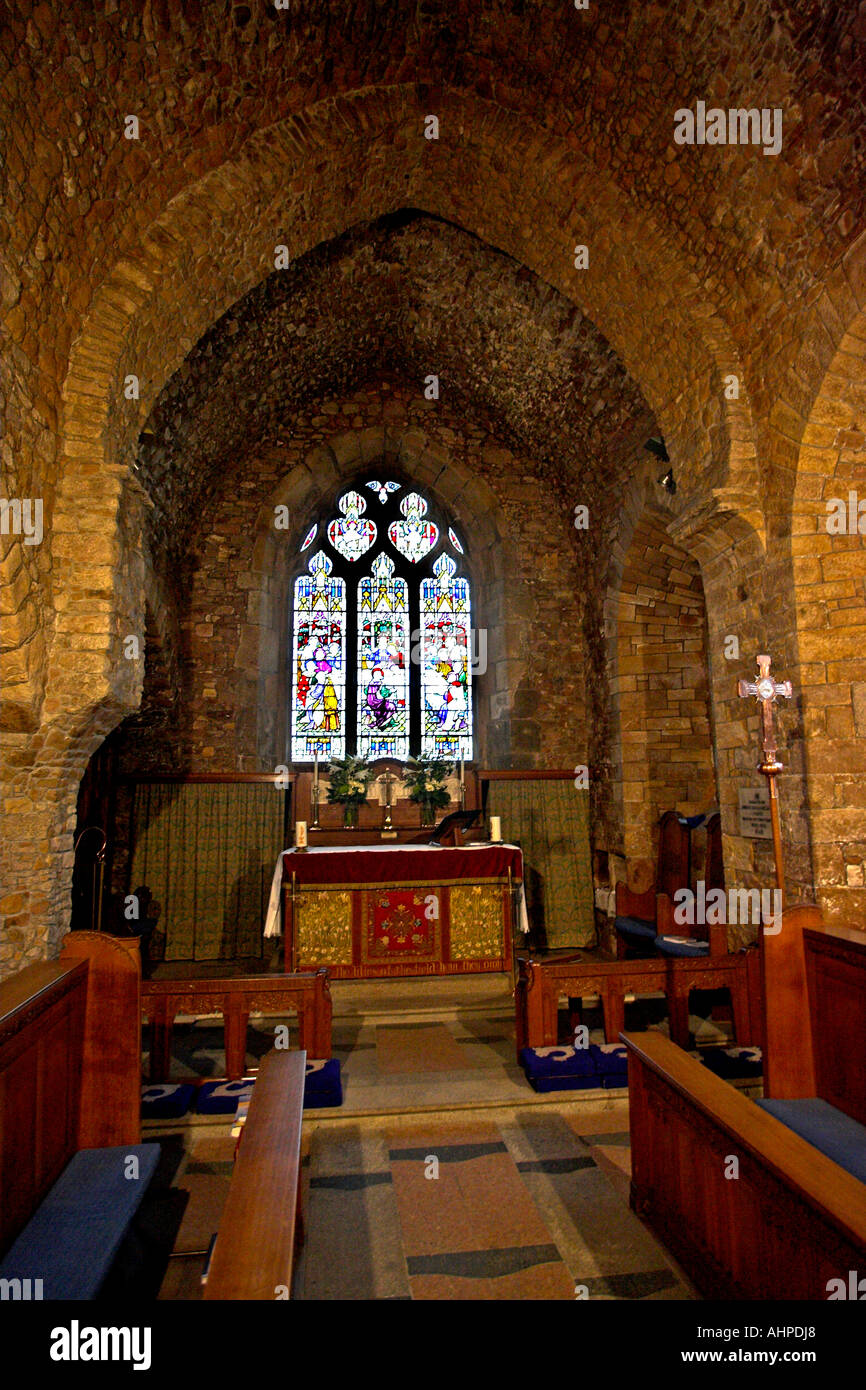 Jersey ,Channel Islands UK St Brelade's Parish Church & Fisherman's ...