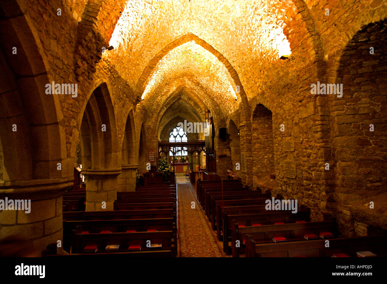 Jersey ,Channel Islands UK St Brelade's Parish Church & Fisherman's ...