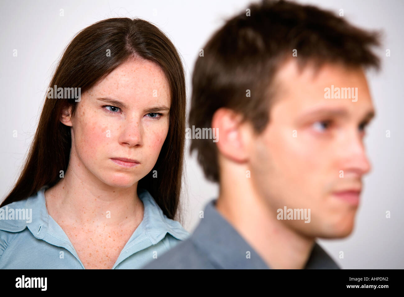 Office conflict ignore hi-res stock photography and images - Alamy