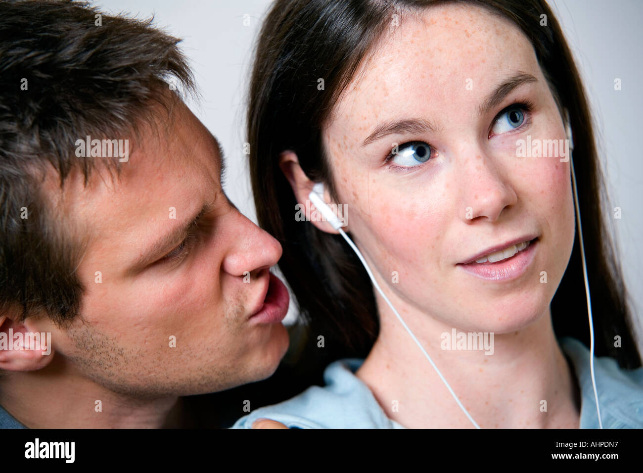 Young couple having an argument and ignoring each other Stock Photo - Alamy