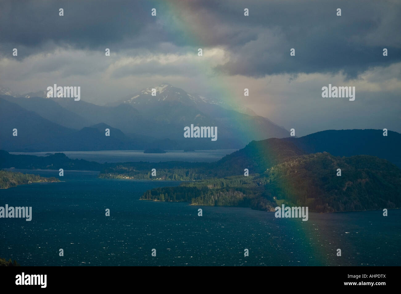 Lago Nahuel Huapi Bariloche Argentina Stock Photo - Alamy