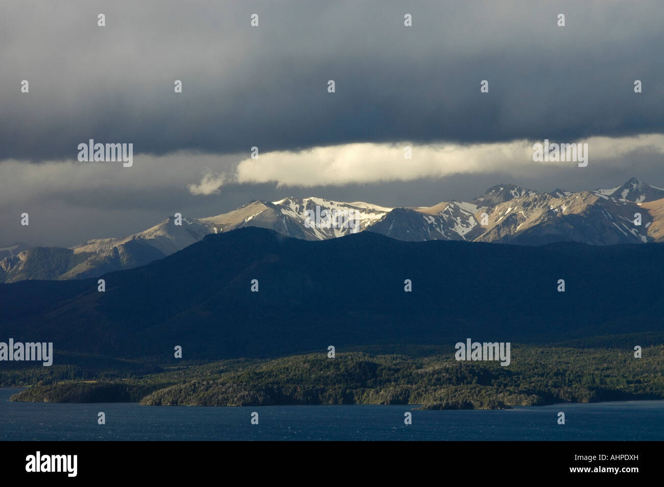Lago Nahuel Huapi Bariloche Argentina Stock Photo - Alamy