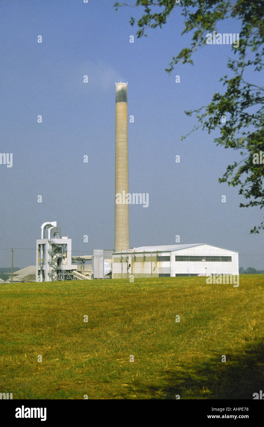 Southam Cement Works Warwickshire England UK Stock Photo - Alamy